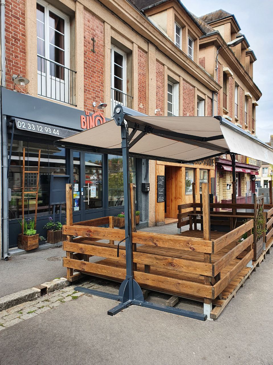 Stores double-pente - Stores de France