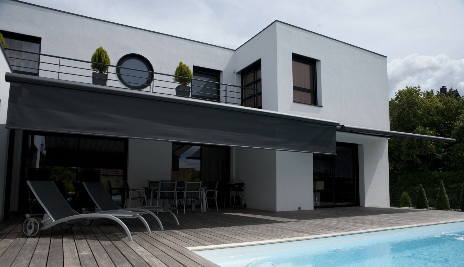 Store banne coffre Alya LD - Stores de France