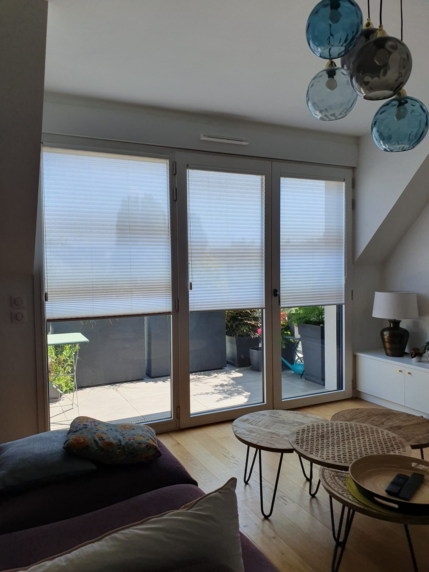 Store plissé décoratif et voilage - Stores de France